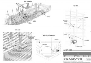 Yacht system engineering - NAVYK - Yacht drawing, diagrams and routing