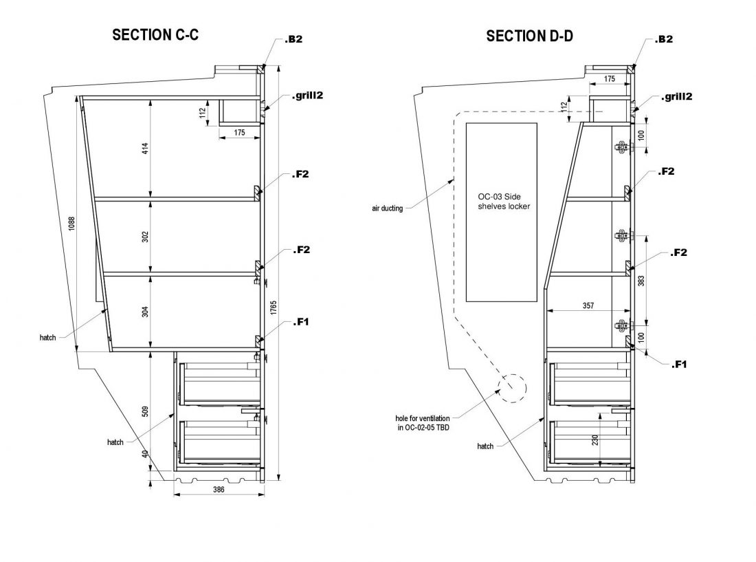 Interior yacht design - NAVYK - Interior engineering, 3D Yacht